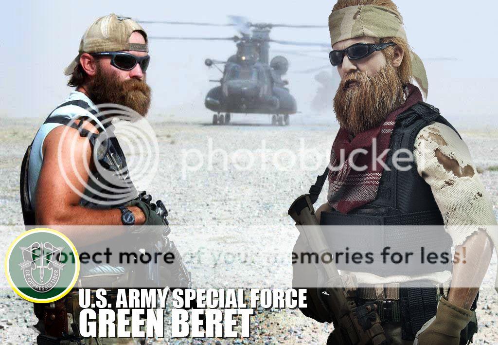 Army Special Forces Soldier Nicknamed Cowboy